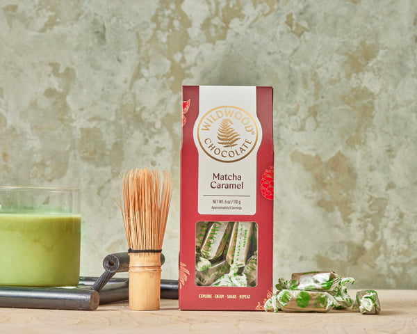 Matcha Caramel Box | Wildwood Chocolate | Award Winning | Handcrafted