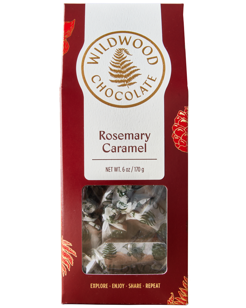 Rosemary Caramel Box | Wildwood Chocolate | Award Winning | Handcrafted