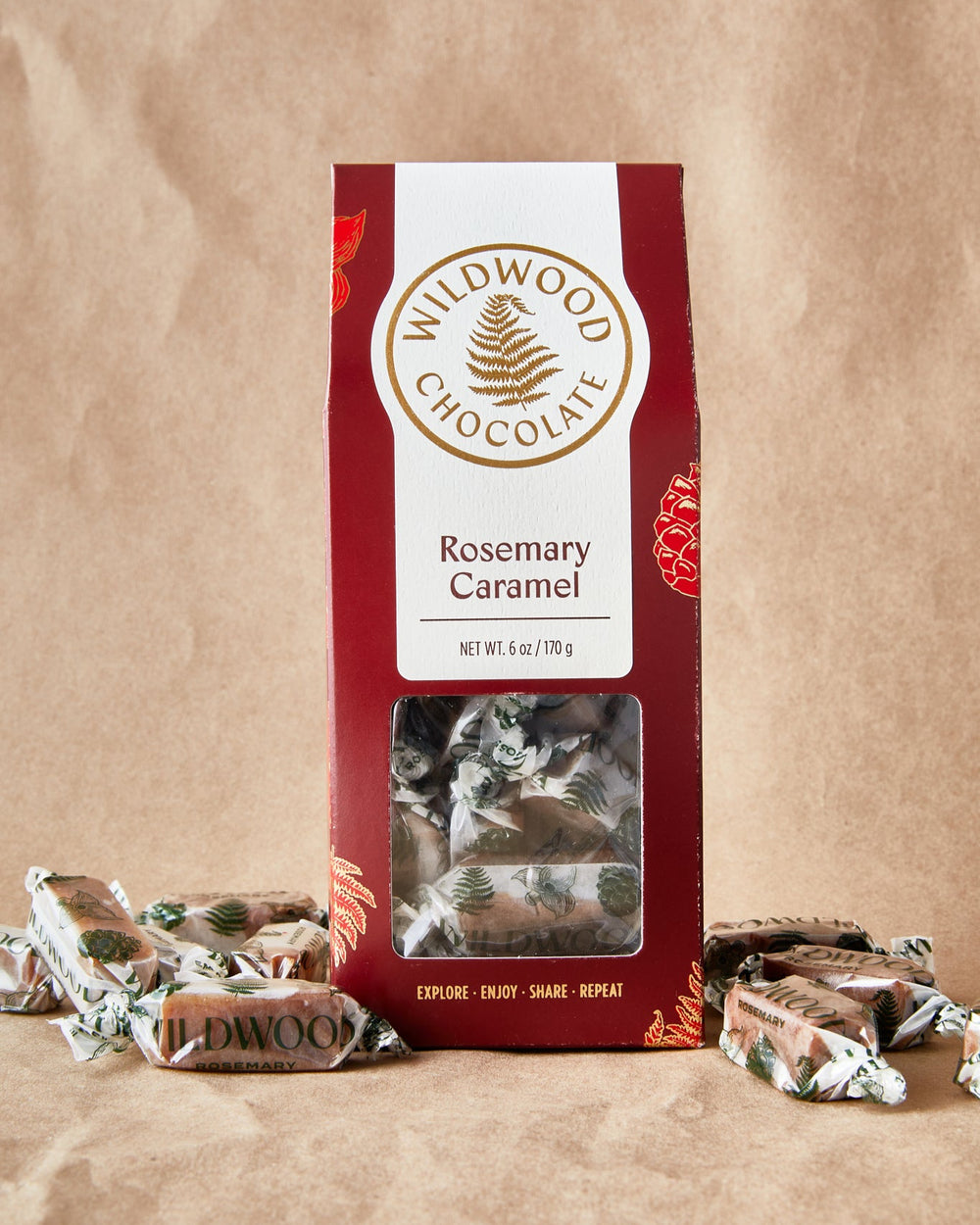 Rosemary Caramel Box | Wildwood Chocolate | Award Winning | Handcrafted